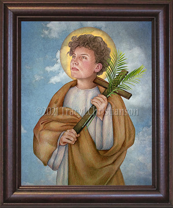 St. William of Norwich Framed Art - Portraits of Saints