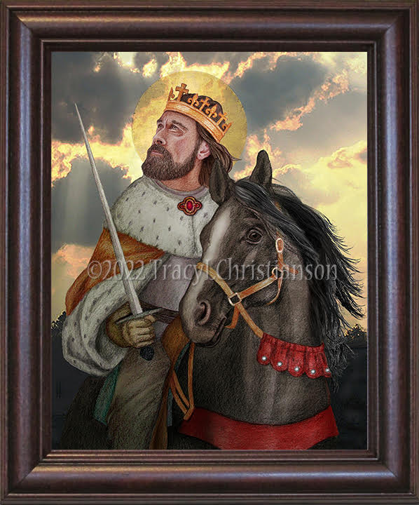 St. Ferdinand III of Castile Framed Art - Portraits of Saints