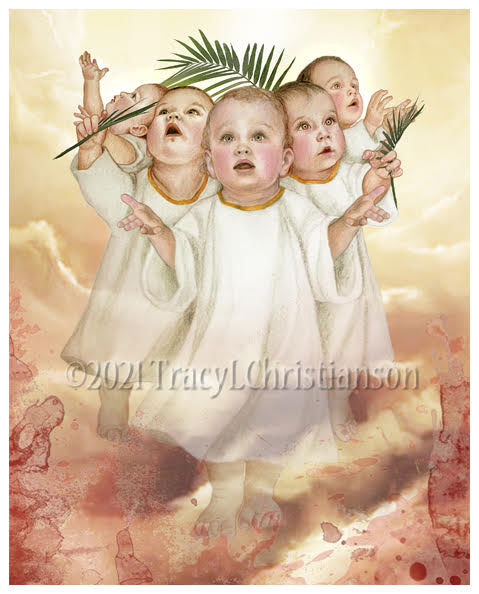 The Holy Innocents Print - Portraits of Saints
