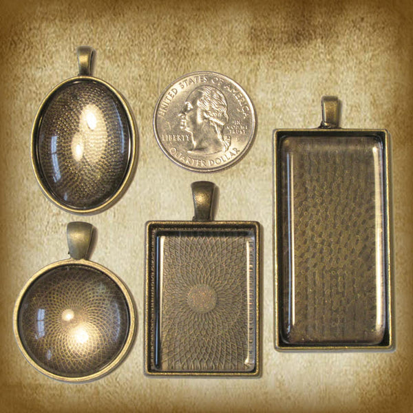 St. Hermione of Ephesus Pendant & Holy Card Gift Set - Portraits of Saints