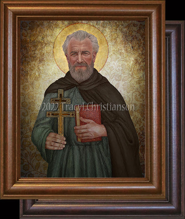 St. Justin Martyr Framed Art - Portraits of Saints