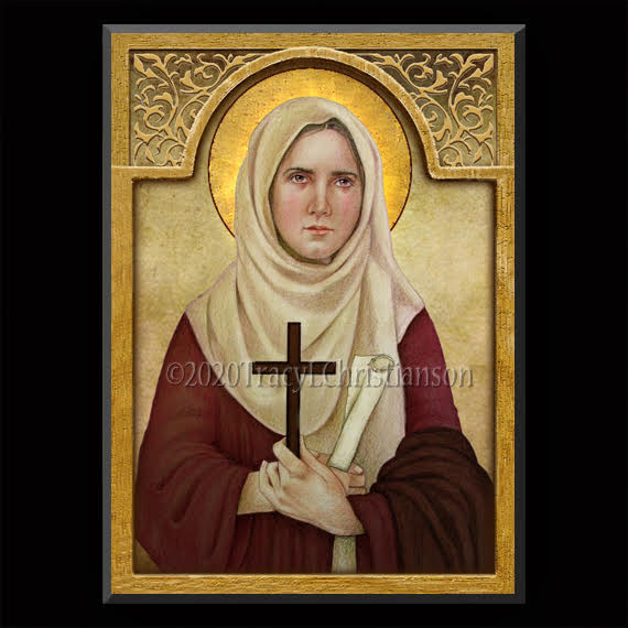 Saint Icons/Plaques Tagged "All Images St Phoebe" - Portraits of Saints