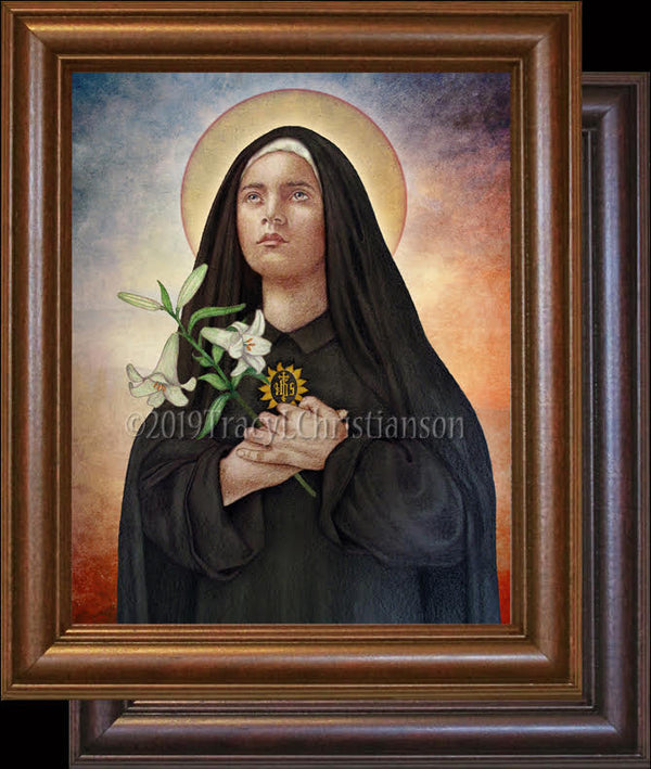 St. Mariana de Jesus de Paredes Framed - Portraits of Saints