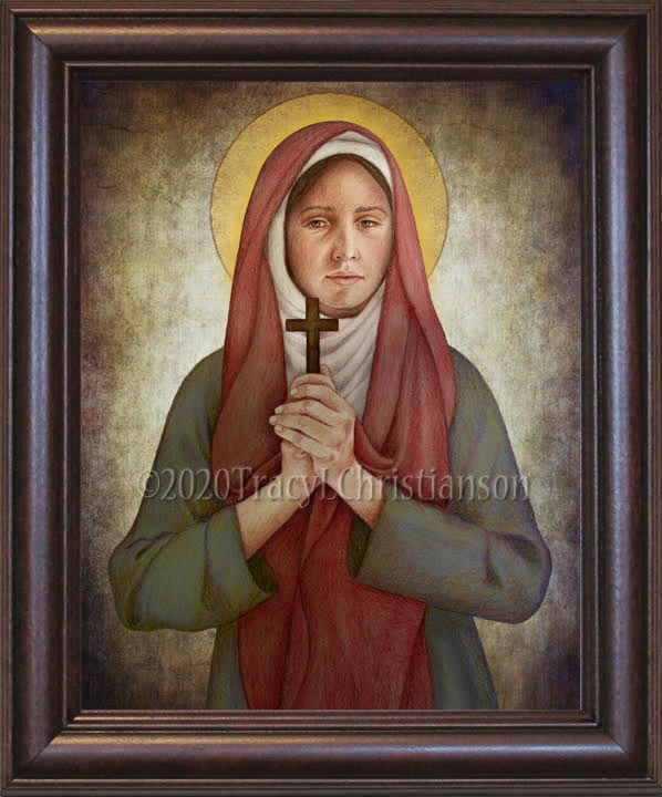 St. Penelope Framed - Portraits of Saints